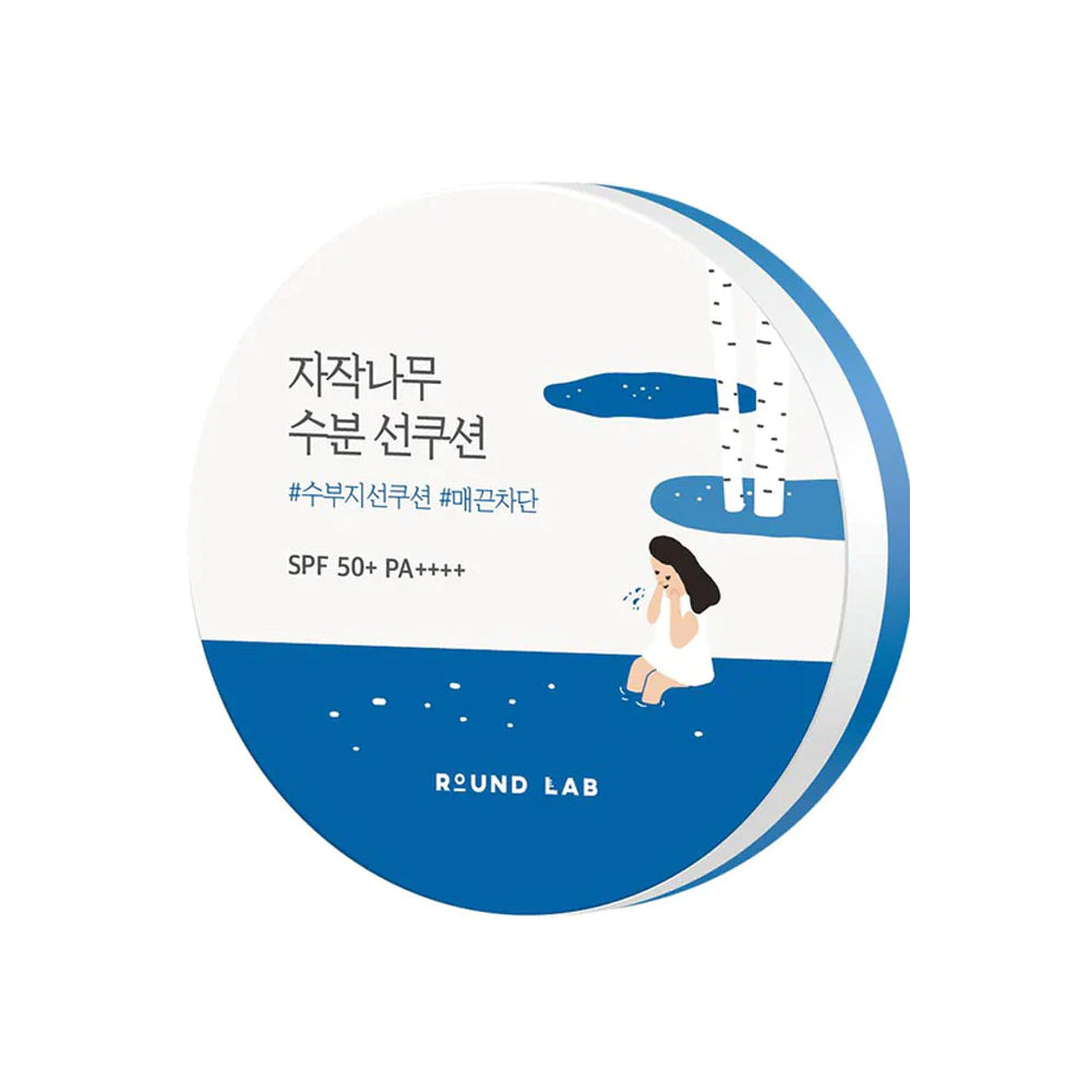 Round Lab Birch Juice Moisturizing Sun Cushion
