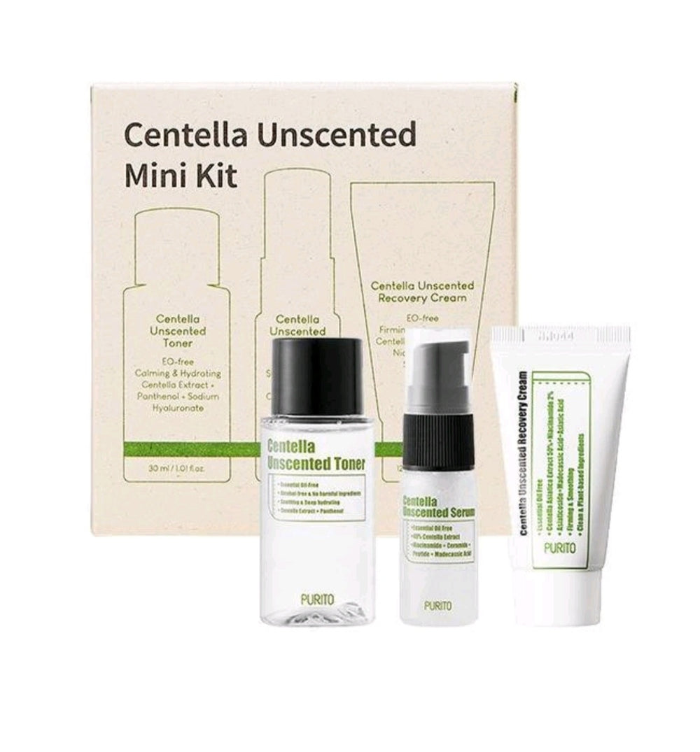 Purito Seoul Wonder Releaf Centella Mini Kit Unscented